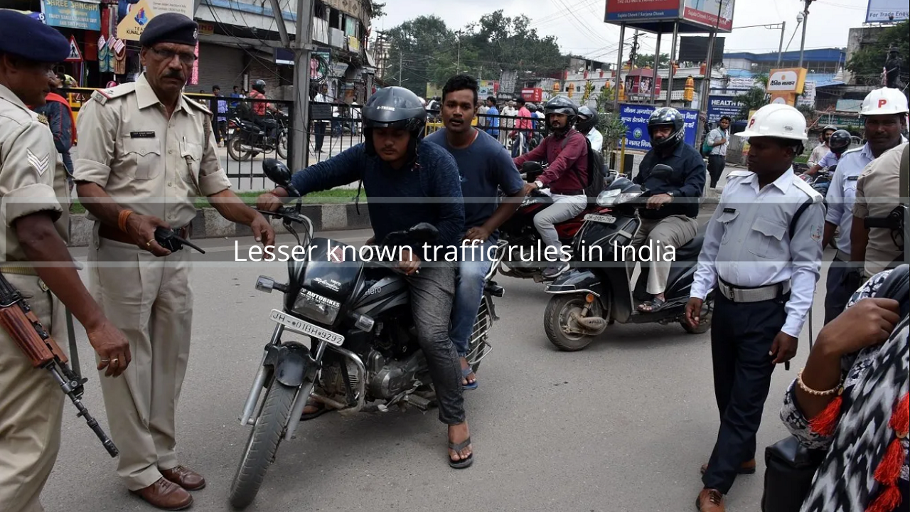Lesser known traffic rules in India | Features News, Times Now