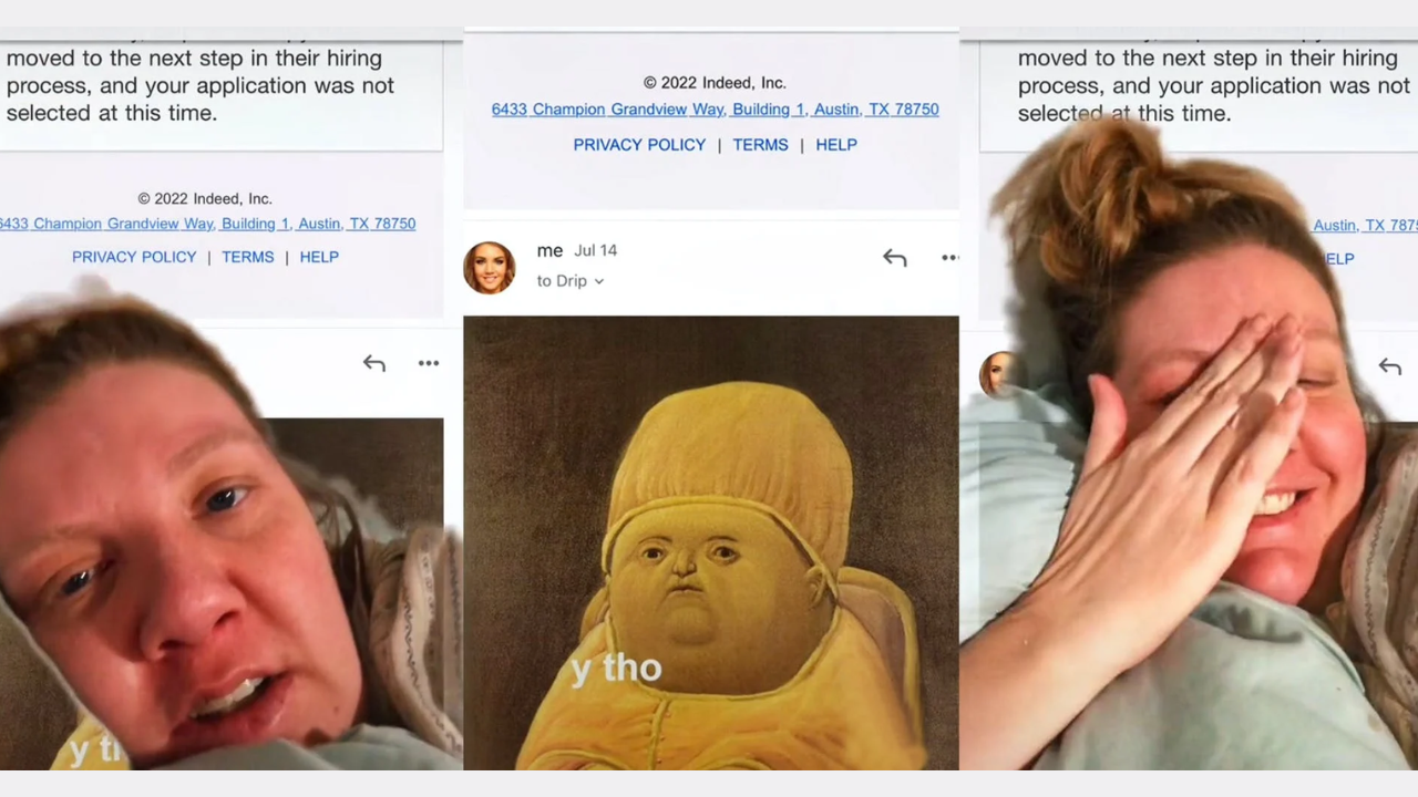 Woman gets job interview after replying to rejection email with a meme ...