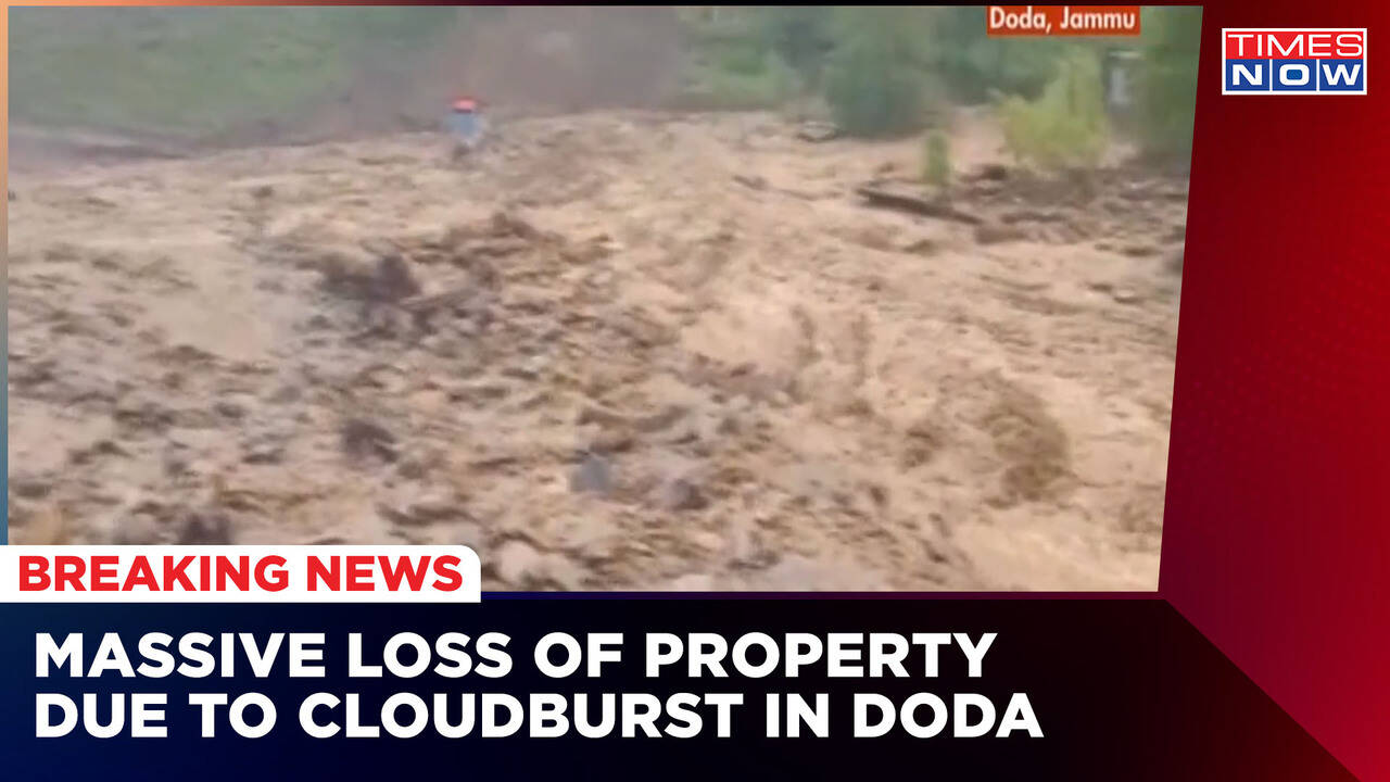 Jammu & Kashmir: Cloudburst In Doda Region, No Casualities Reported So Far | Times Now