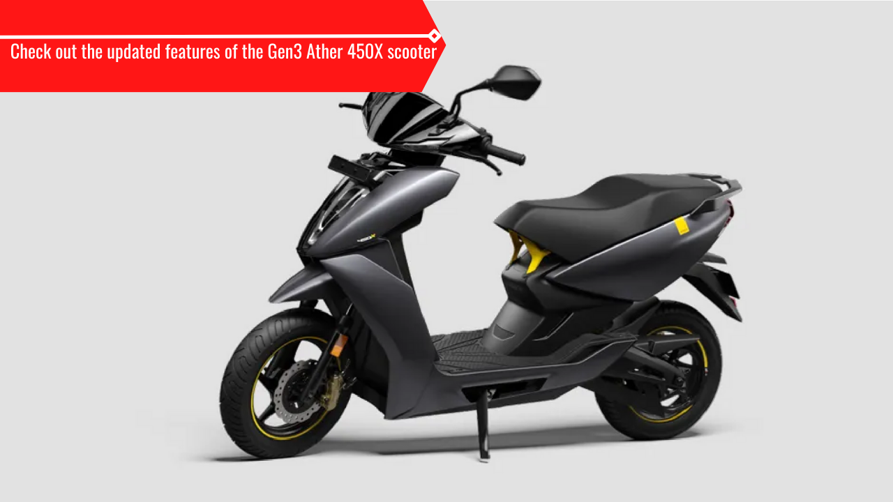 Everything You Should Know About the Gen3 Ather 450X electric scooters ...