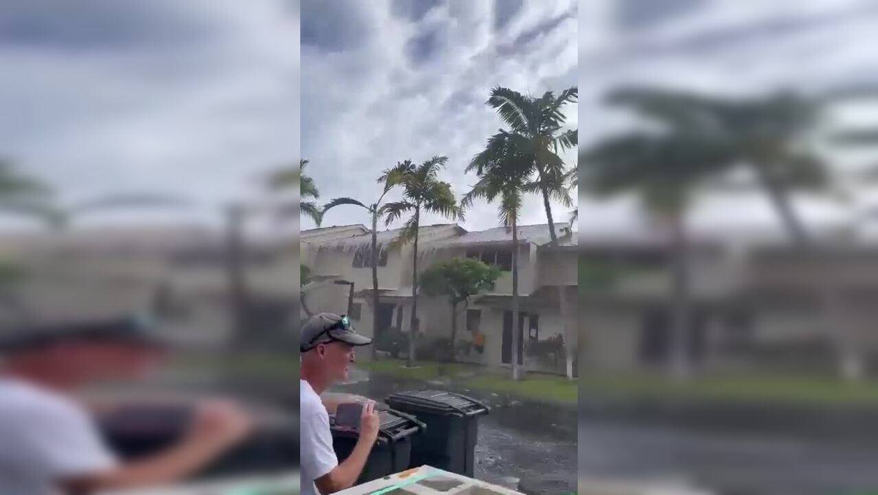 Viral video: Monster waves crash over two-storey buildings in Hawaii ...