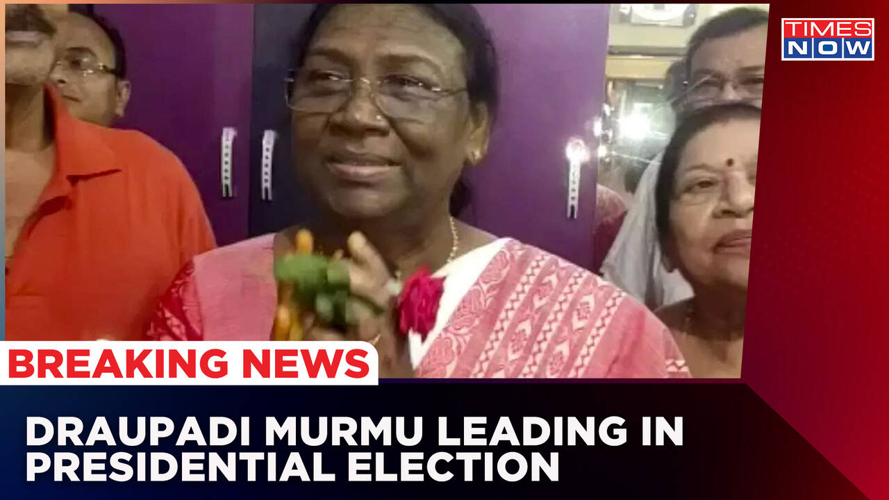 Draupadi Murmu Leading In Presidential Election | People Across India ...