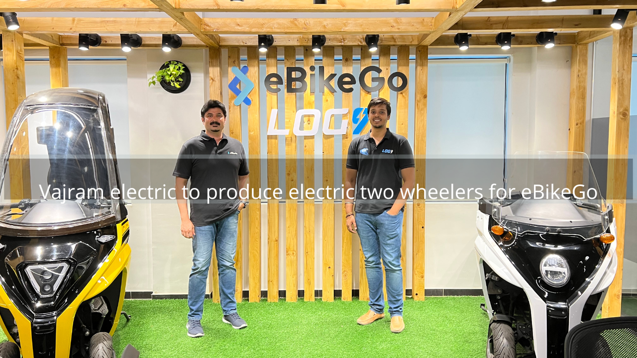 Vajram electric to produce electric two wheelers for eBikeGo