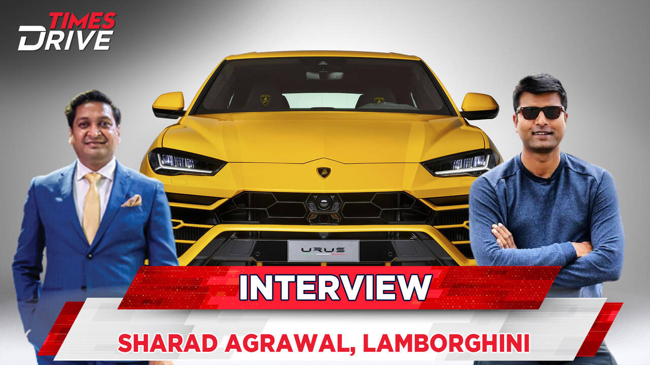 Lamborghini's Future Plans for India | Interview with Sharad Agrawal | Times Drive | Times Now