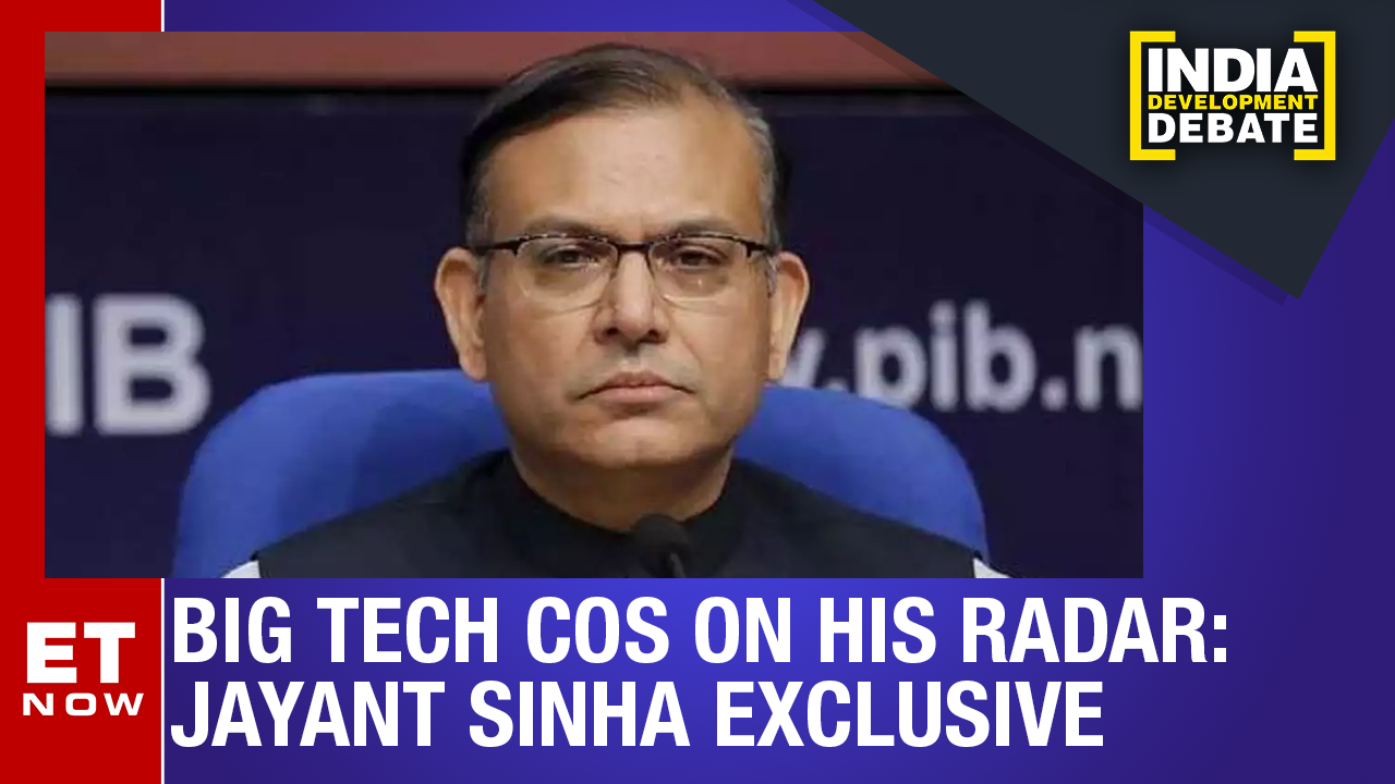 Big Tech COS On His Radar: Jayant Sinha EXCLUSIVE | India Development ...