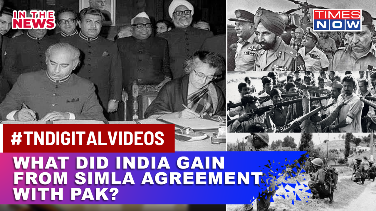 50 Years Of Simla Agreement: Pak Fails To Keep Promise, Did India Fail ...