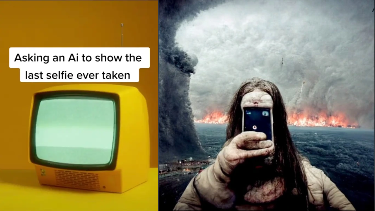 AI predicts what 'last selfies' before end of the world will look like ...