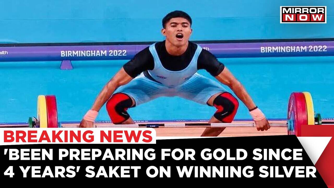 Sanket Sagar Wins India's First Silver Medal At CWG 22 In Weightlifting ...