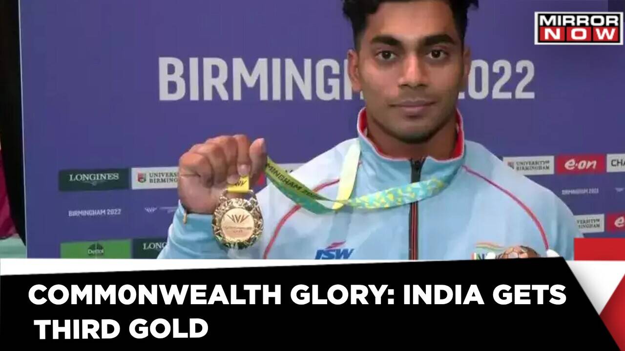 Weightlifter Achinta Sheuli Gets India's Third Gold Medal At ...