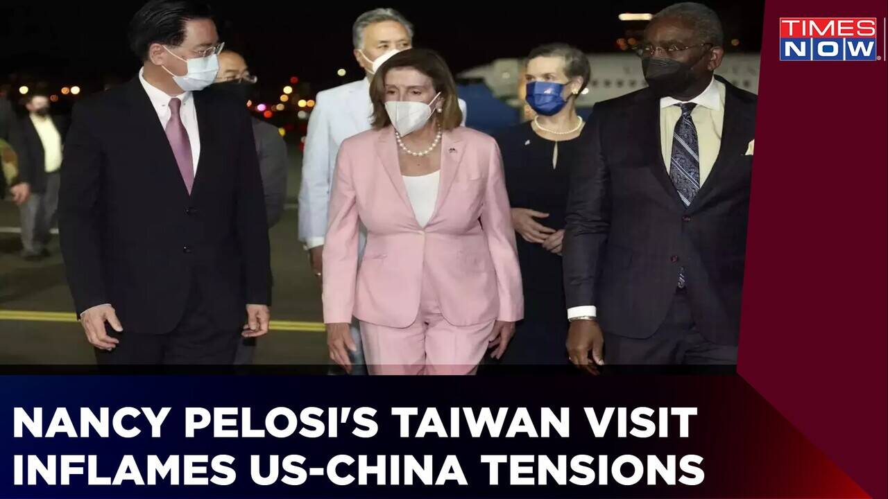 Us House Speaker Nancy Pelosis Taiwan Visit Angers China Warns Of