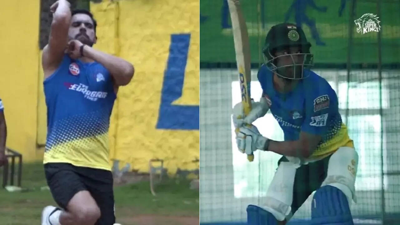 WATCH: Deepak Chahar bats and bowls in CSK Academy in order to get ...