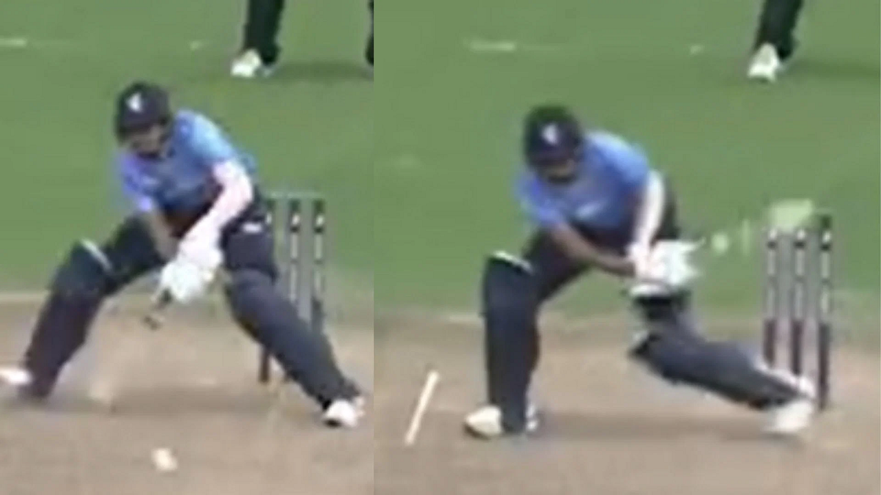 WATCH: Navdeep Saini hits outrageous boundary for Kent in Royal London ...