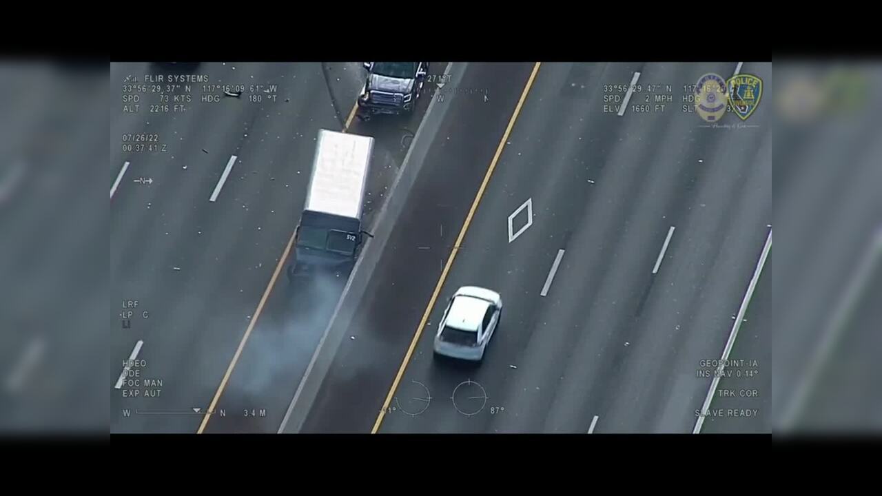 Viral video: Stolen Amazon truck crashes into traffic after wild high ...
