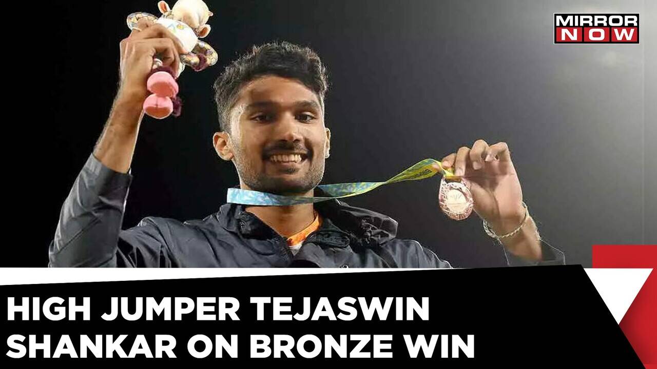 Tejaswin Shankar Wins High Jump Bronze Makes India Proud
