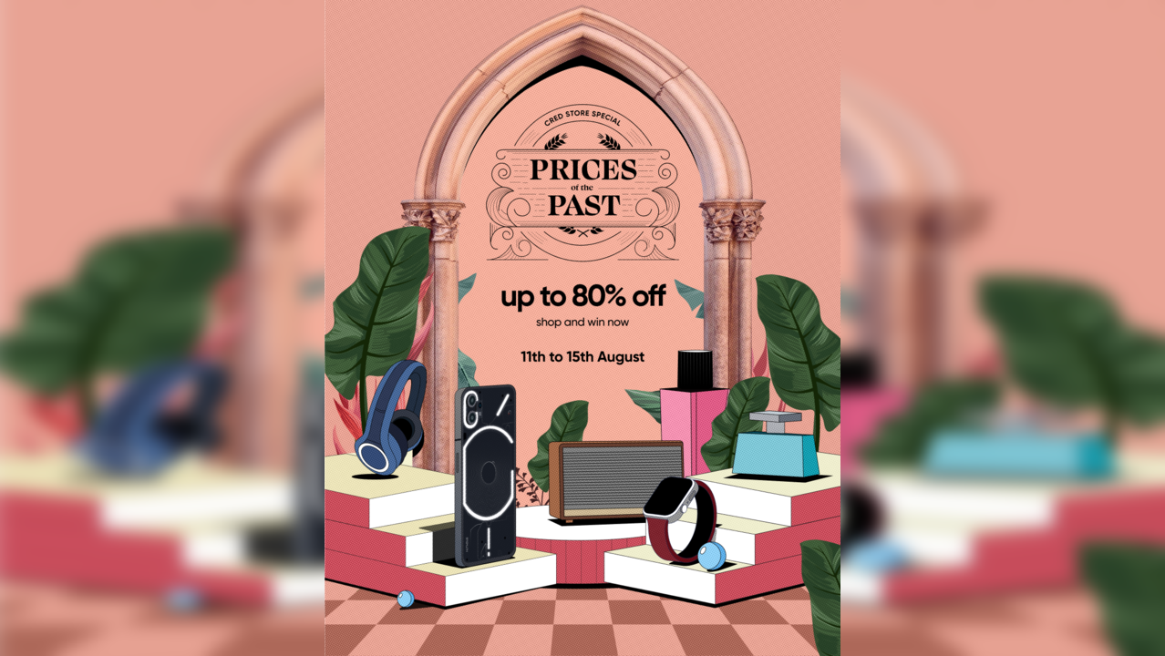 CRED brings back Prices of the Past by offering your favourite products ...