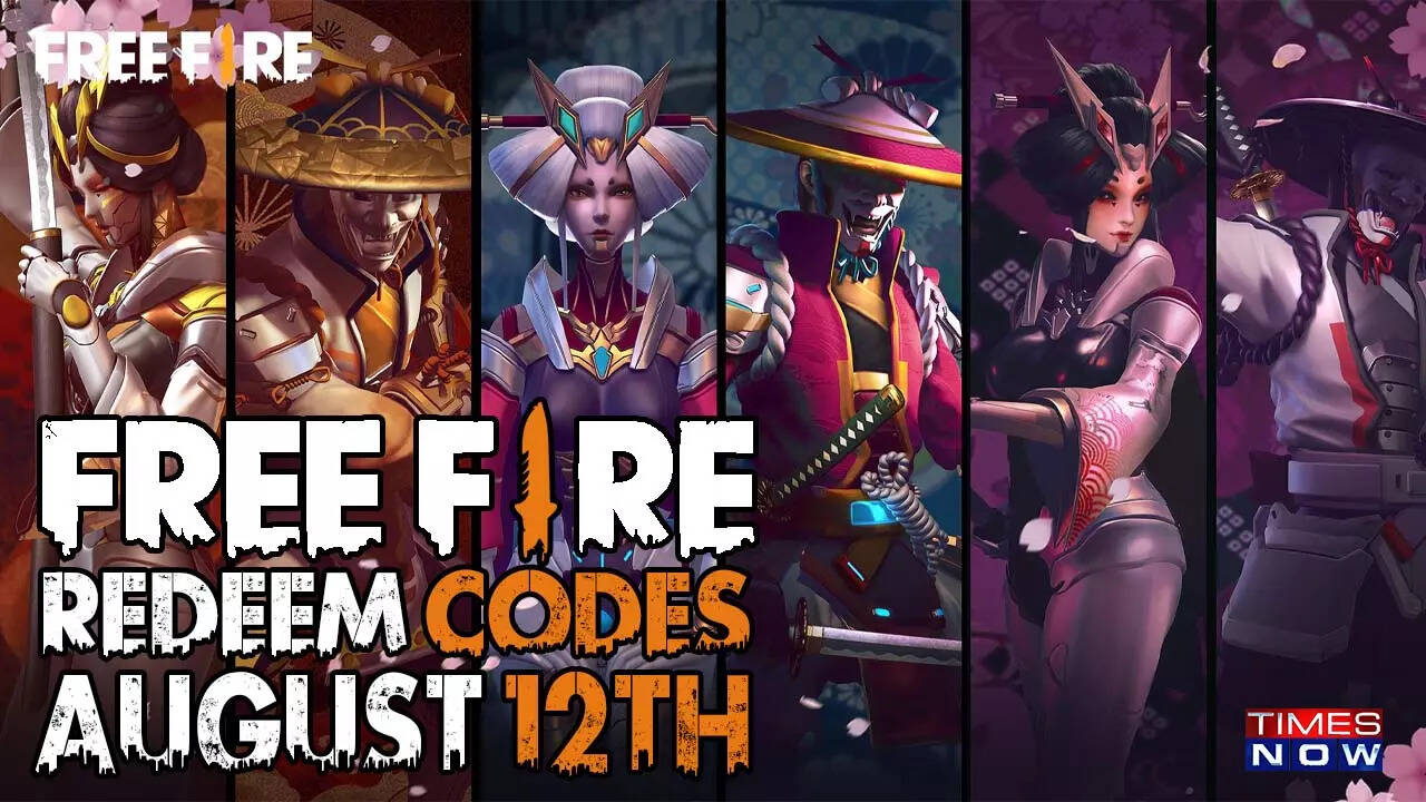 Garena Free Fire [All Working] redeem codes for 12th August 2022 ...
