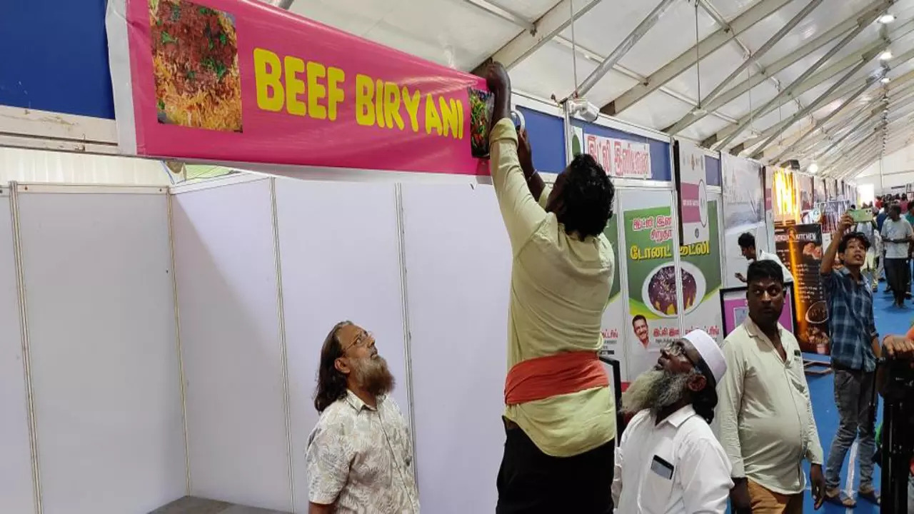 Biryani: Beef biryani stalls come up at Chennai Food Festival on second ...