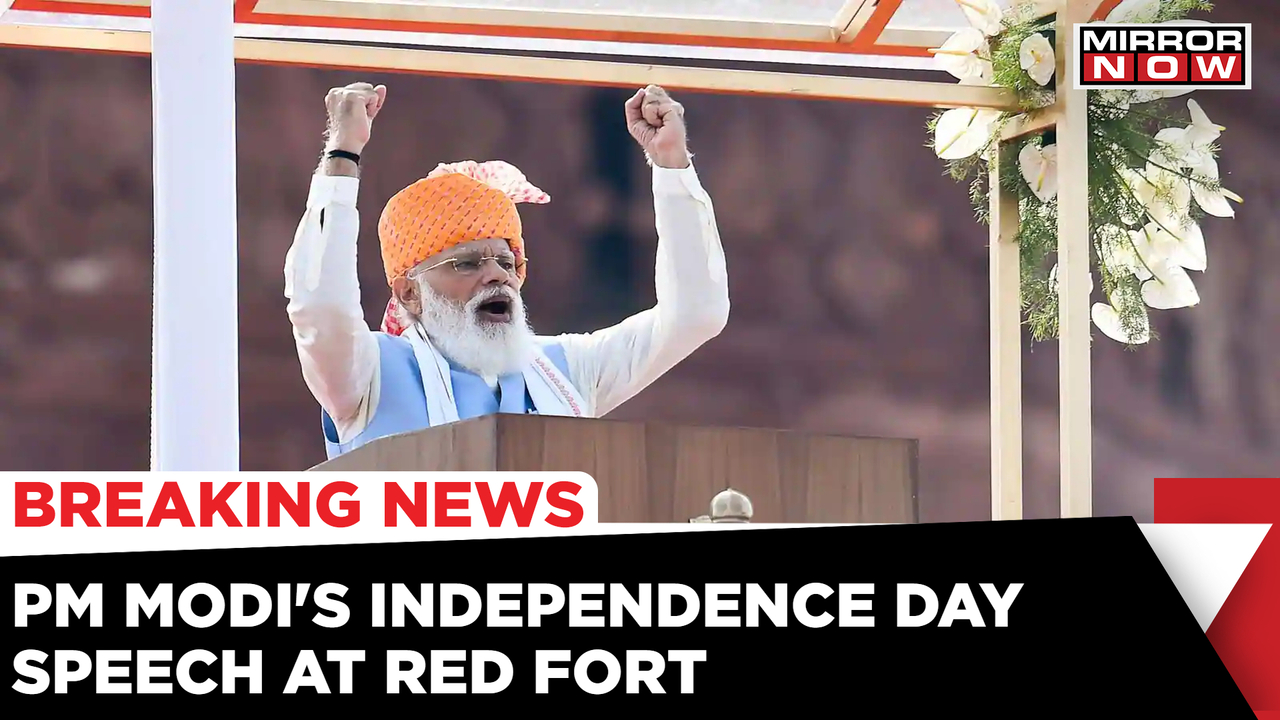 76th Independence Day: PM Narendra Modi's Speech At Redfort | Mirror ...