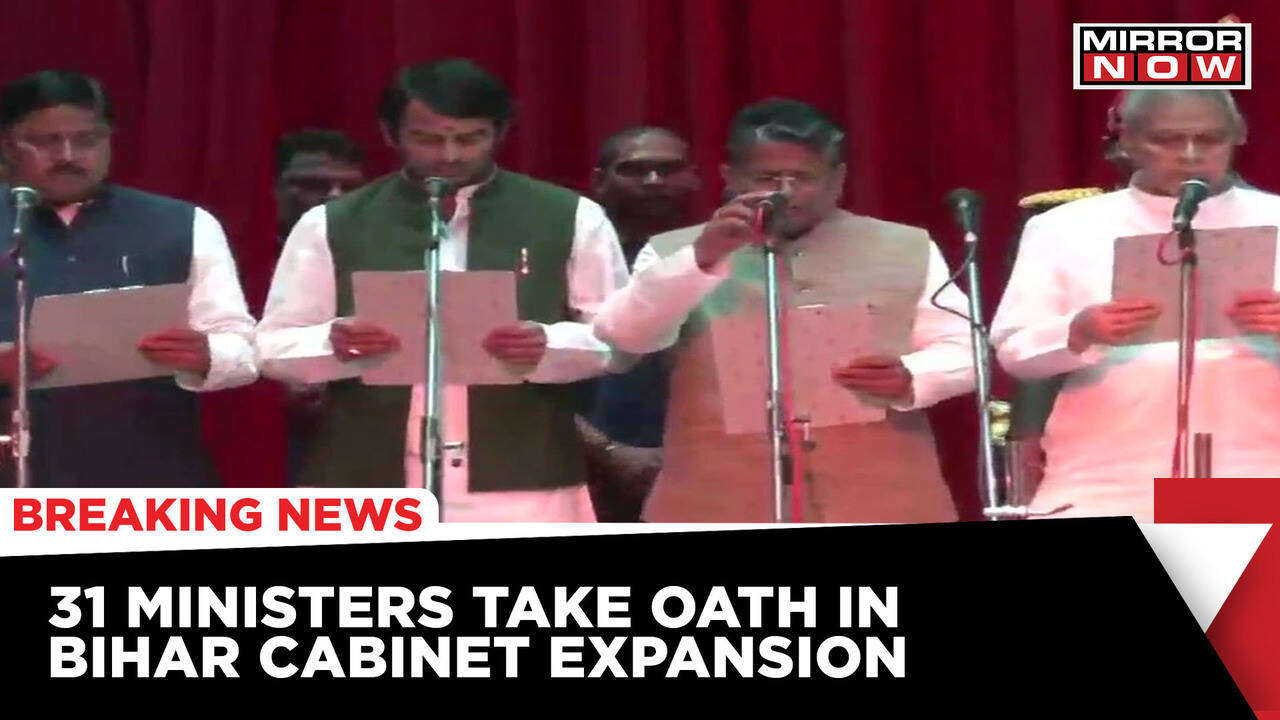 Bihar Cabinet Expansion: CM Nitish Kumar Expands His Cabinet, 31 ...