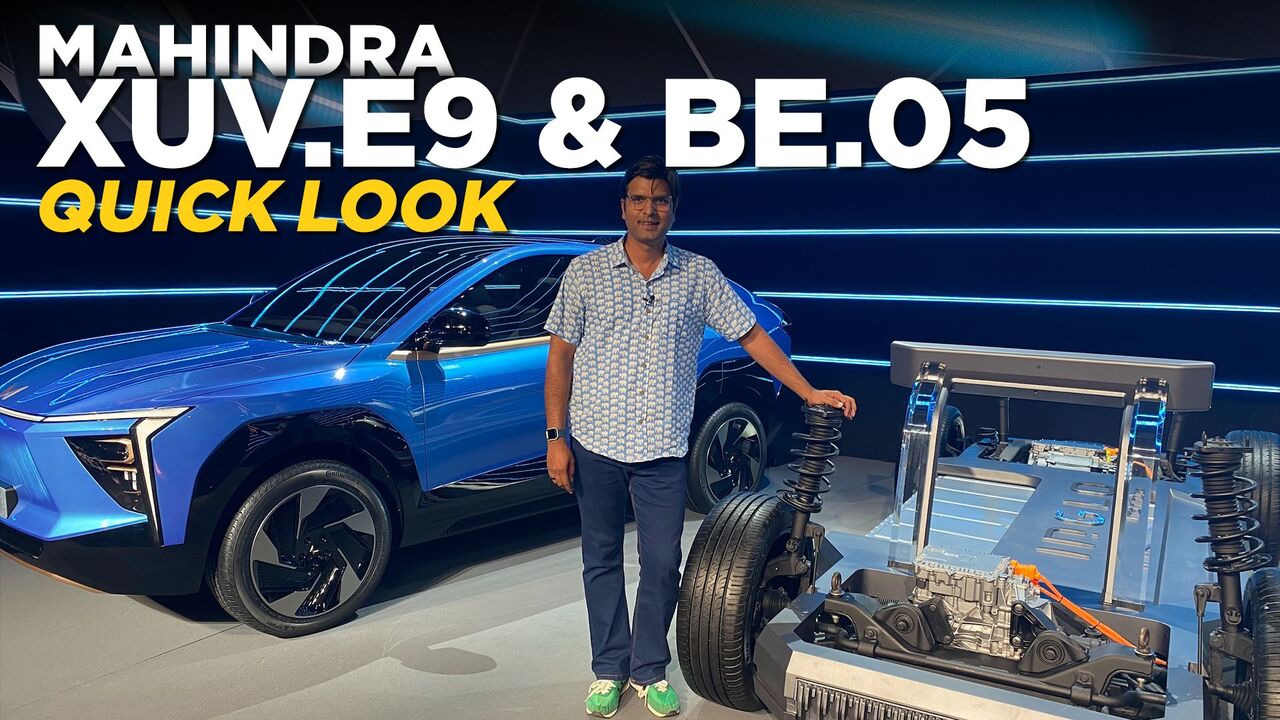 Mahindra XUV.e9 & BE.05 | INGLO EV Platform Explained | Times Drive ...