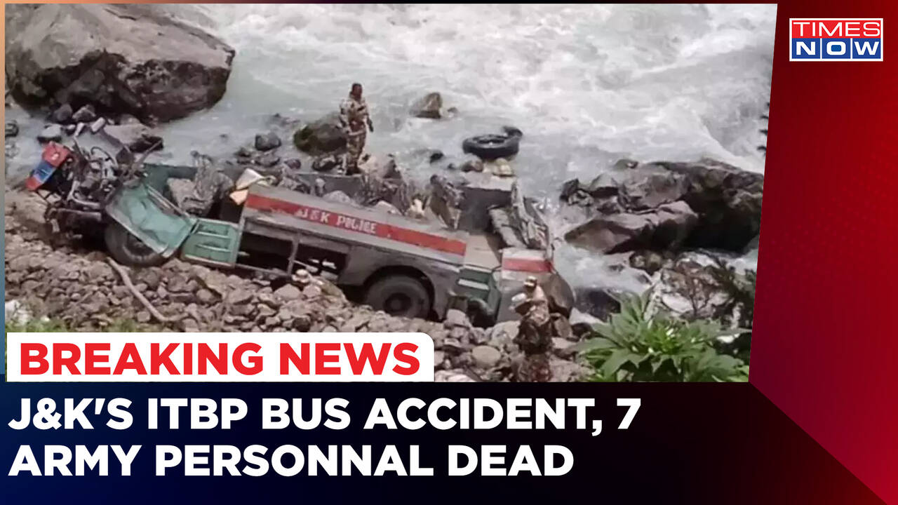 ITBP Bus Accident In J&K: Death Toll Reaches 7, 30 Personnel Critically ...