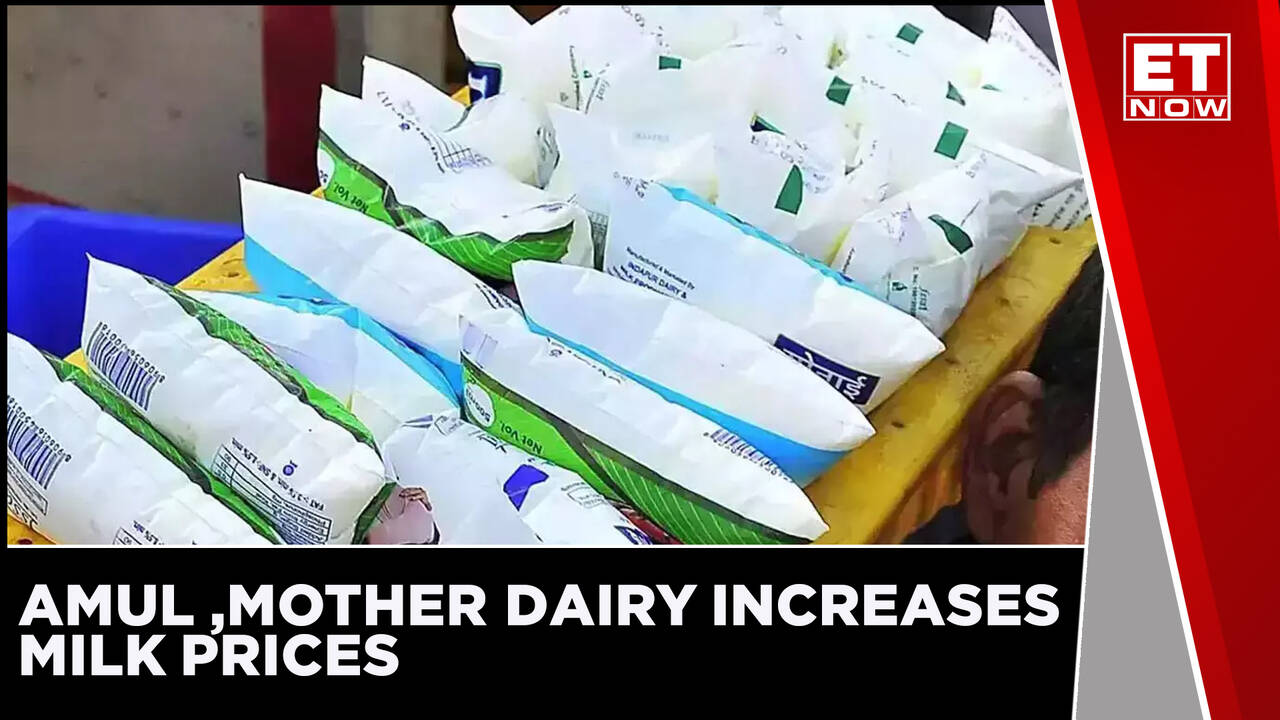 Amul And Mother Dairy Increases Milk Prices By Rs.2 Per Liter | Times Now