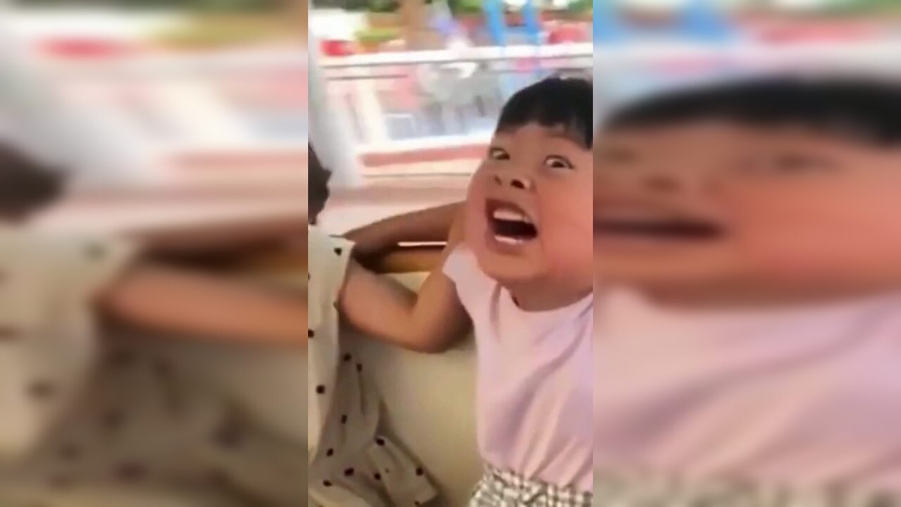 Viral video: Girl's reaction while on amusement park ride leaves the ...