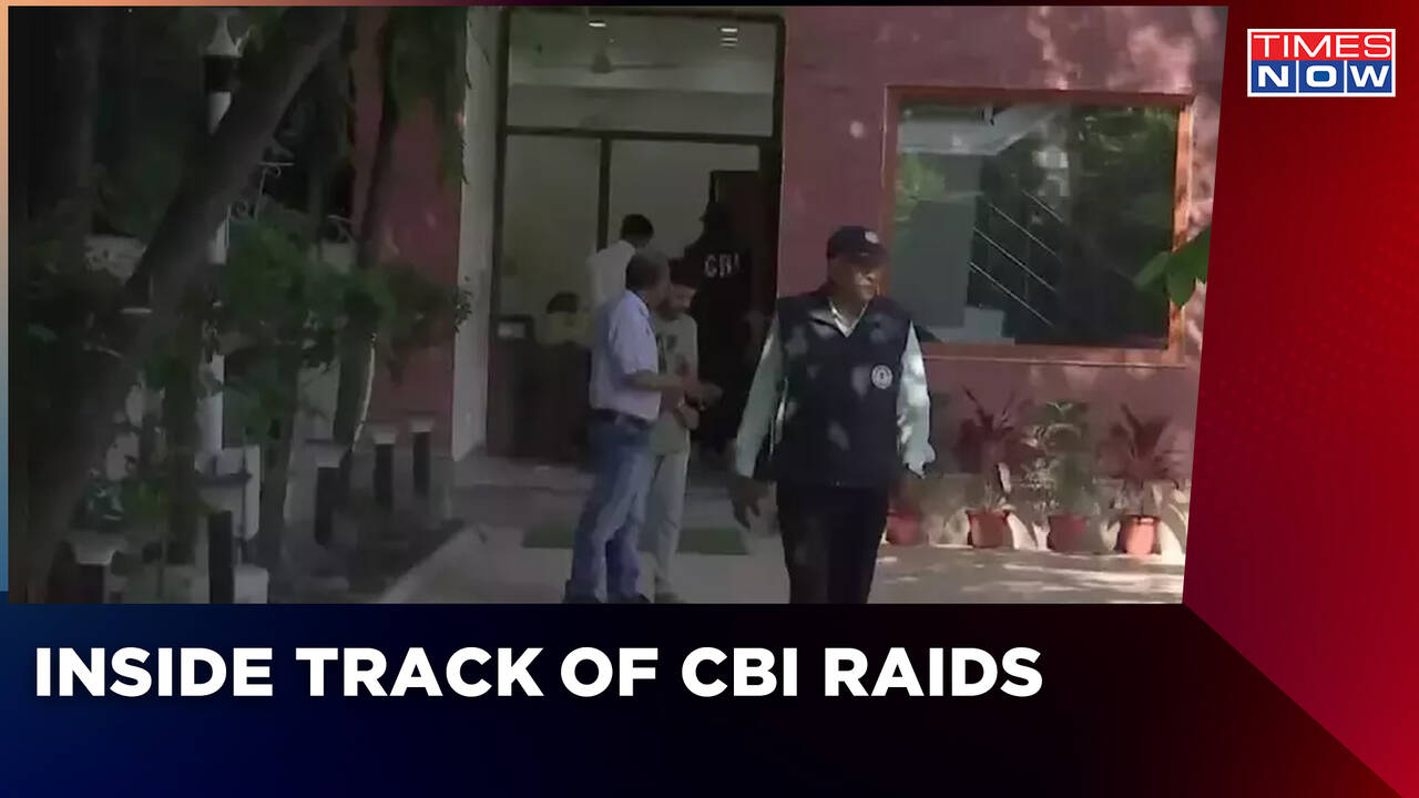 Inside Track Of CBI Raids As It Conducts Raids At 8 States | Manish ...