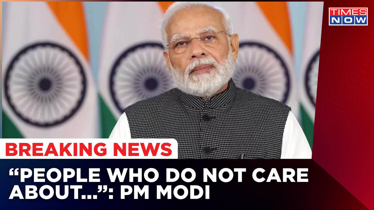 We've Chosen The Path To Build A Country: PM Narendra Modi Addresses At ...