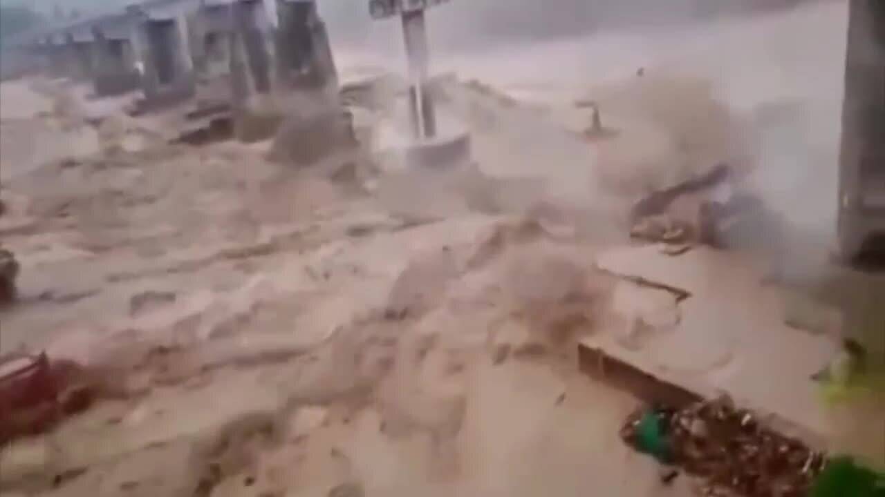 Viral video: Himachal Pradesh railway bridge collapses amid heavy ...