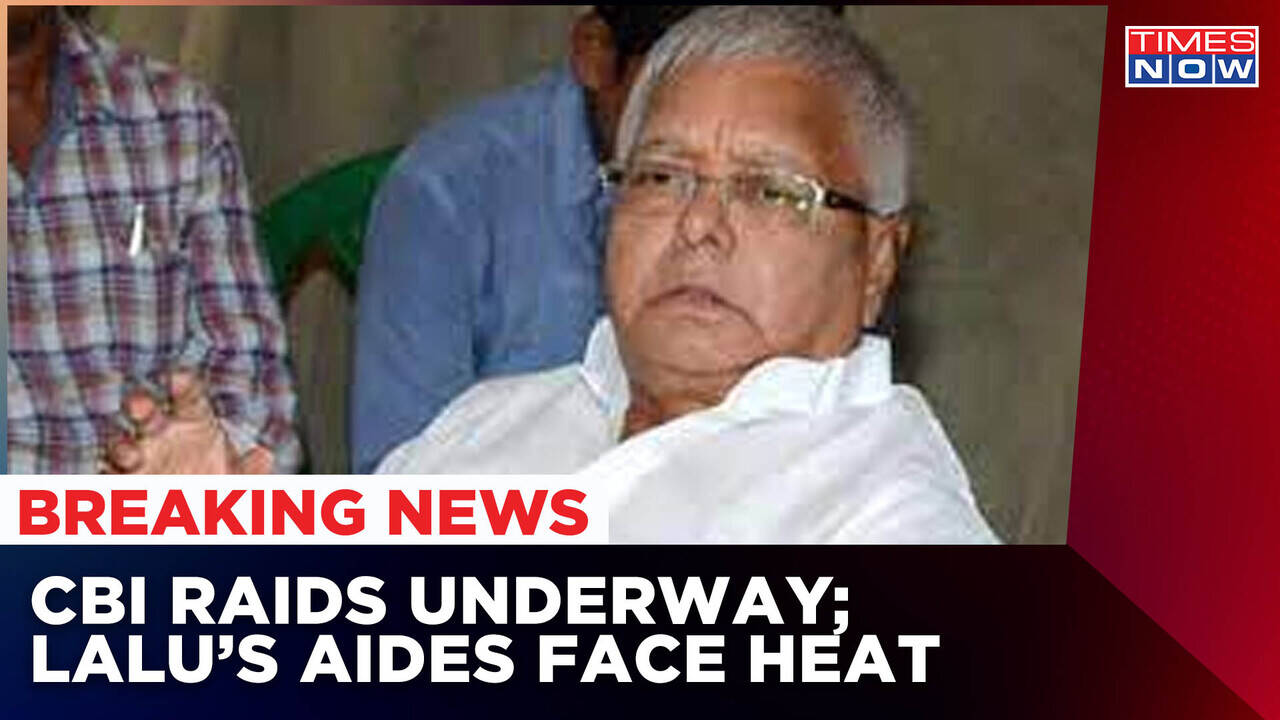 Land For Job Scam Case: CBI Raids At Multiple Locations Of Lalu Prasad ...