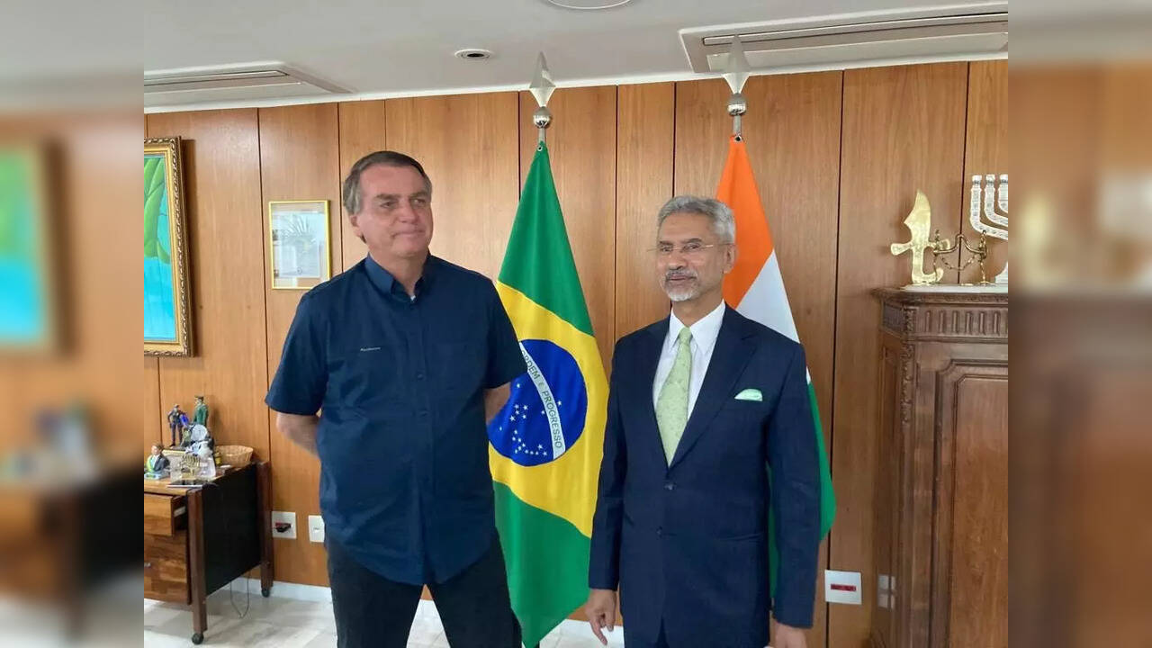 EAM calls on Brazilian President, conveys PM Modi's greetings and ...