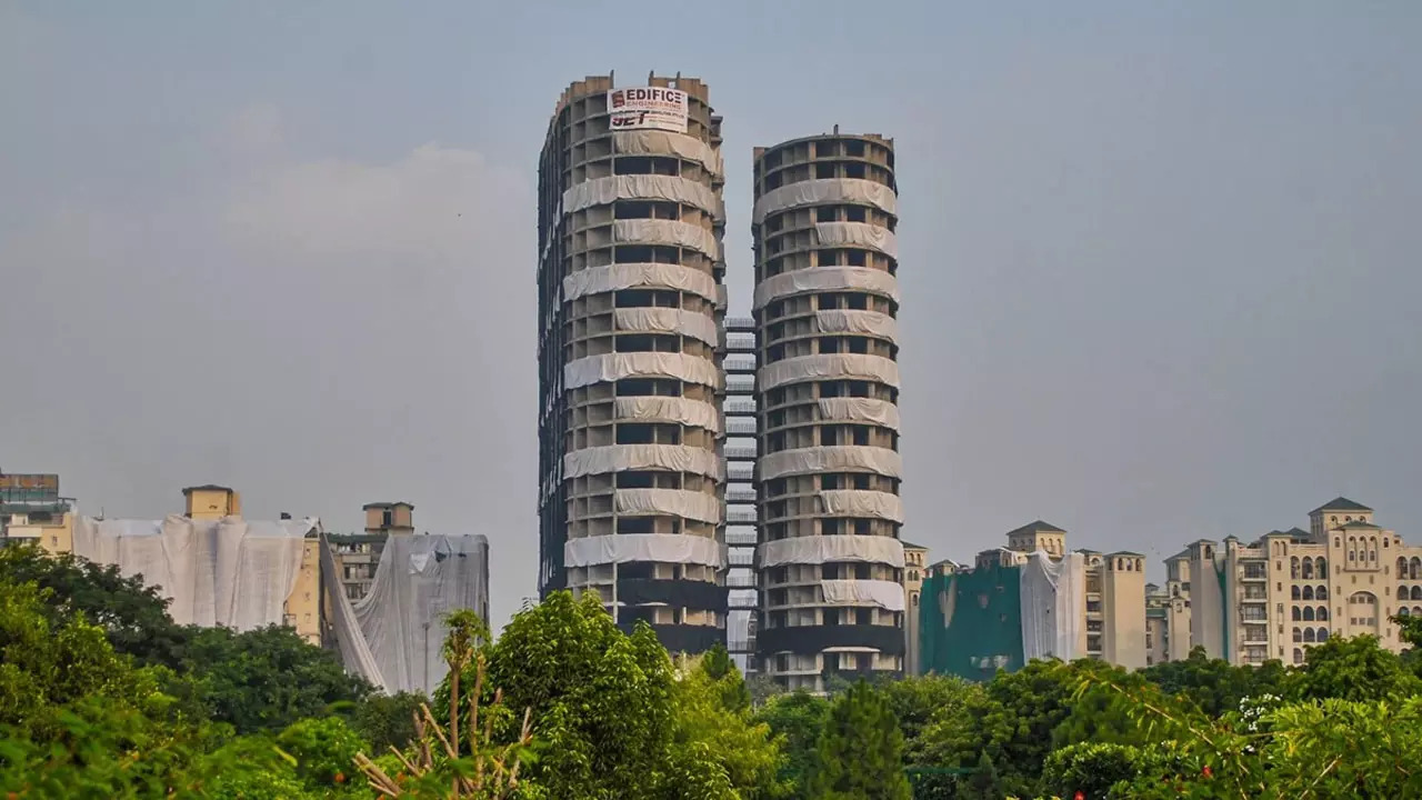 Supertech's twin towers in Noida to implode, not explode — What's the ...