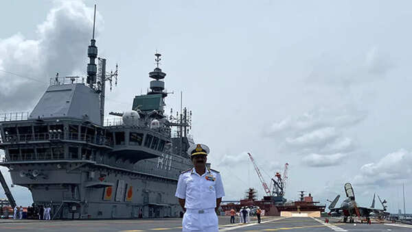India gears up to get its first indigenous aircraft carrier IAC Vikrant ...