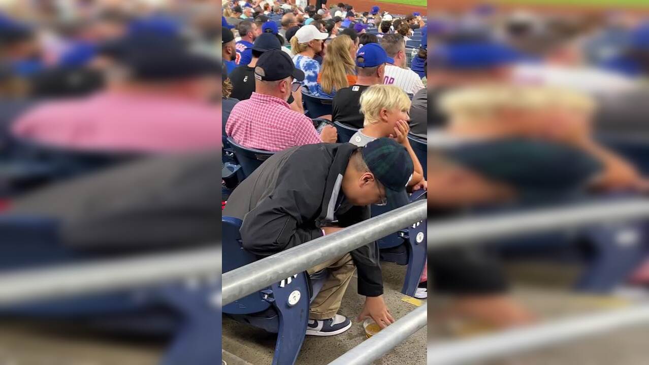 Viral video: Man uses hot dog as straw to drink beer, people call it ...