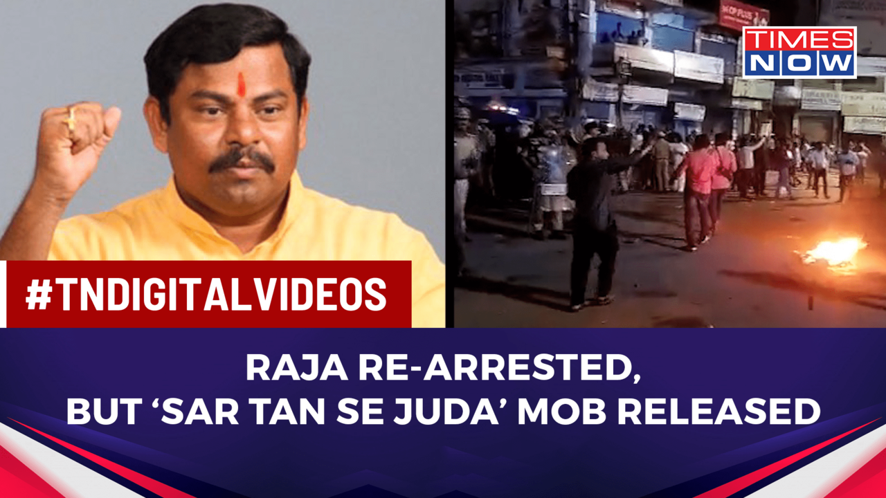 Suspended BJP MLA T Raja Rearrested After Second Video, But ‘Sar Tan Se ...