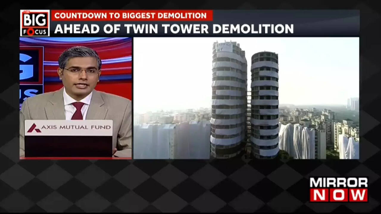 Noida Supertech twin towers demolition: Stray dogs, other animals ...