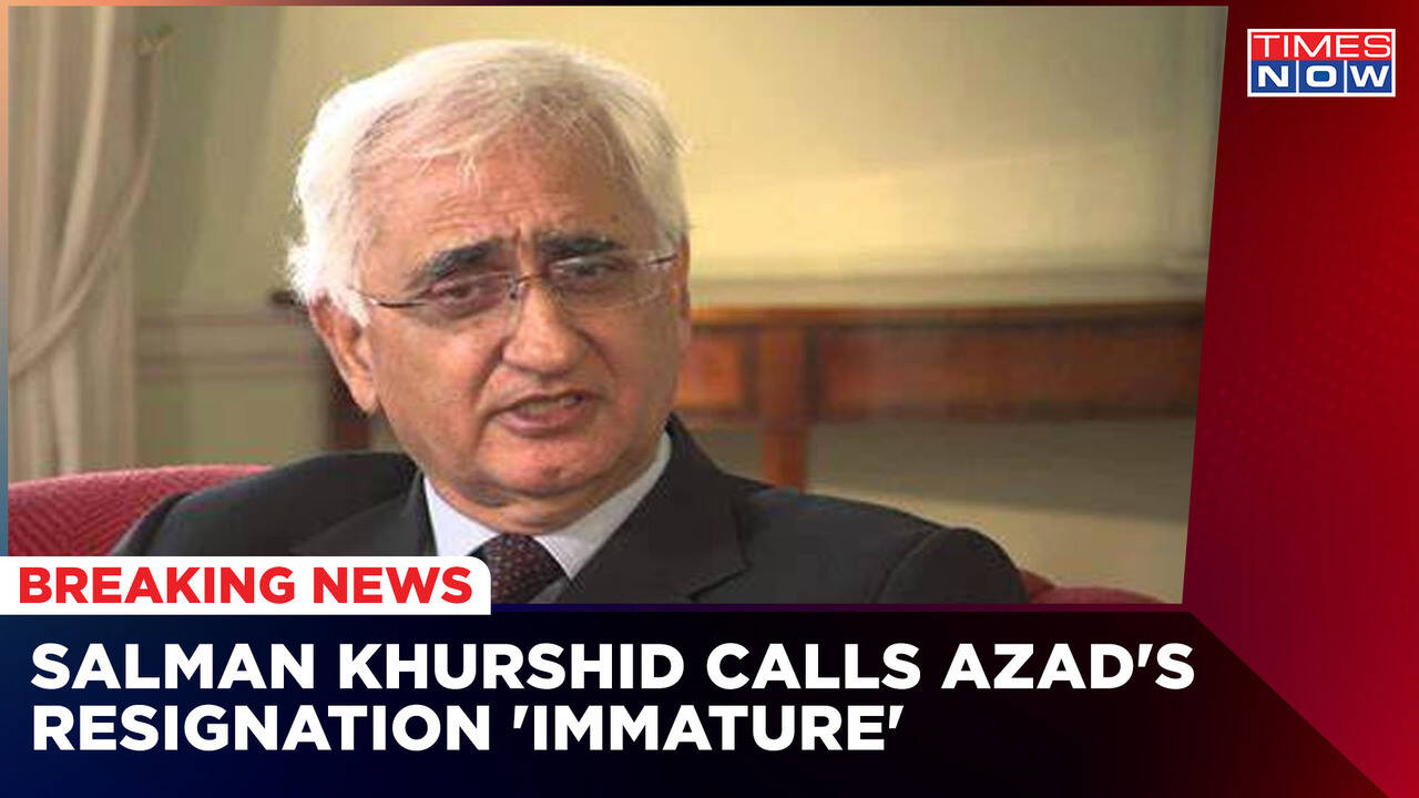 'Rahul Gandhi Is And Will Remain Our Leader', Salman Khurshid Hits On ...