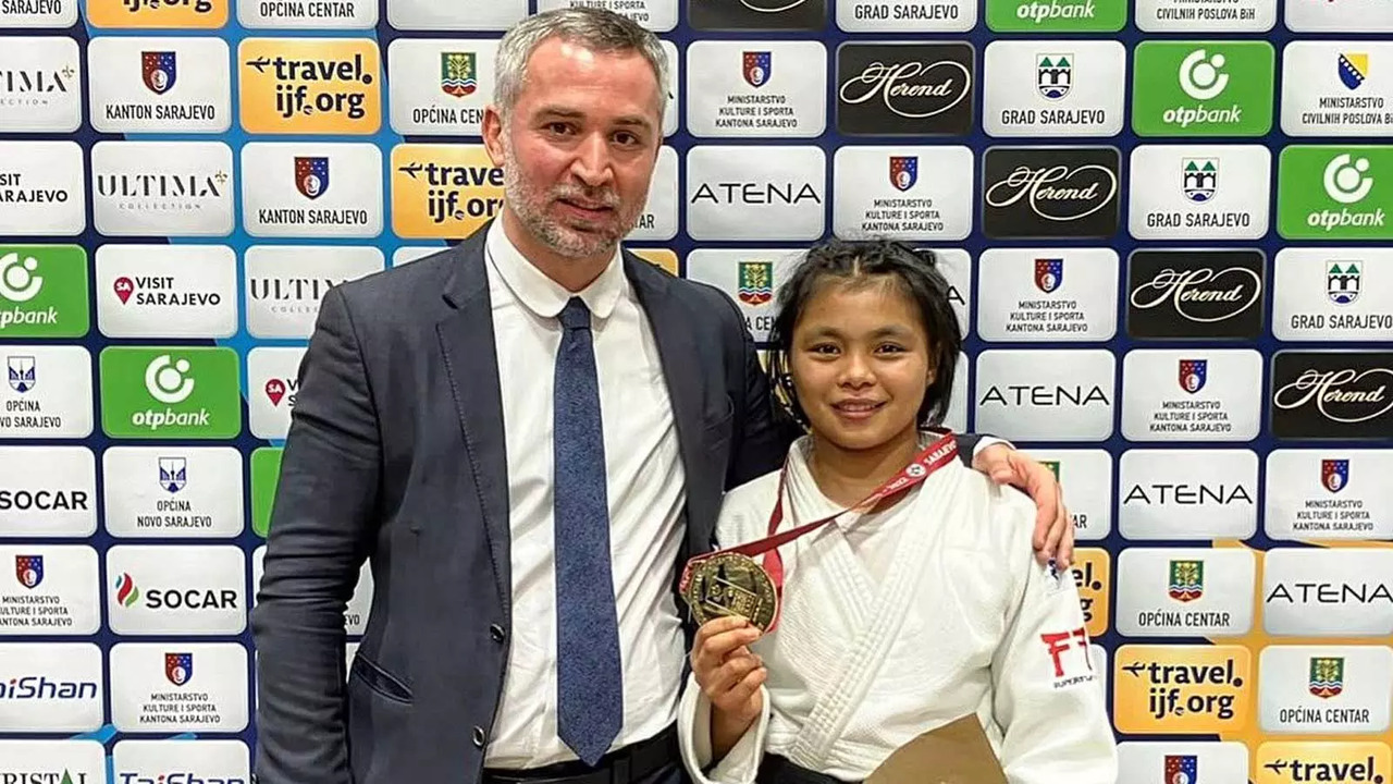 Teenager Linthoi Chanambam becomes first Indian ever to be crowned Judo world champion in any ...