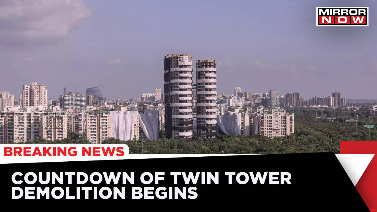Countdown Of Twin Tower Demolition Begins | Know Every Angle Of ...