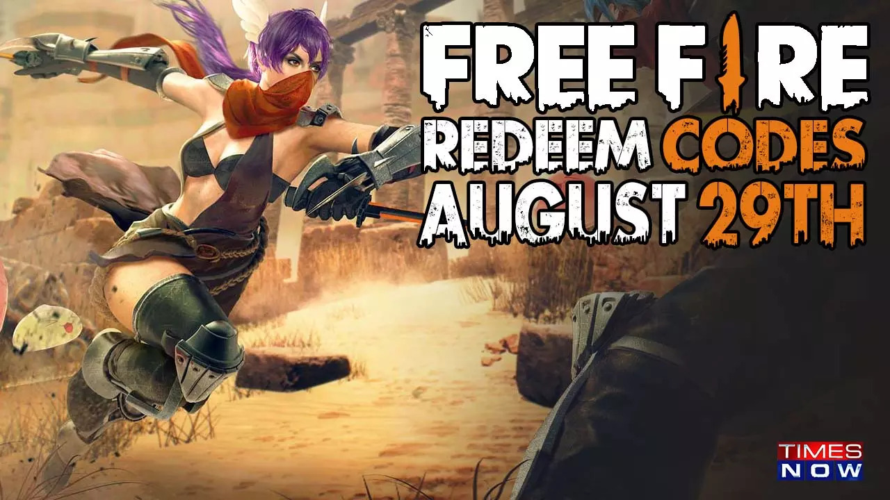 Garena Free Fire redeem codes (all working) for 29th August 2022 ...