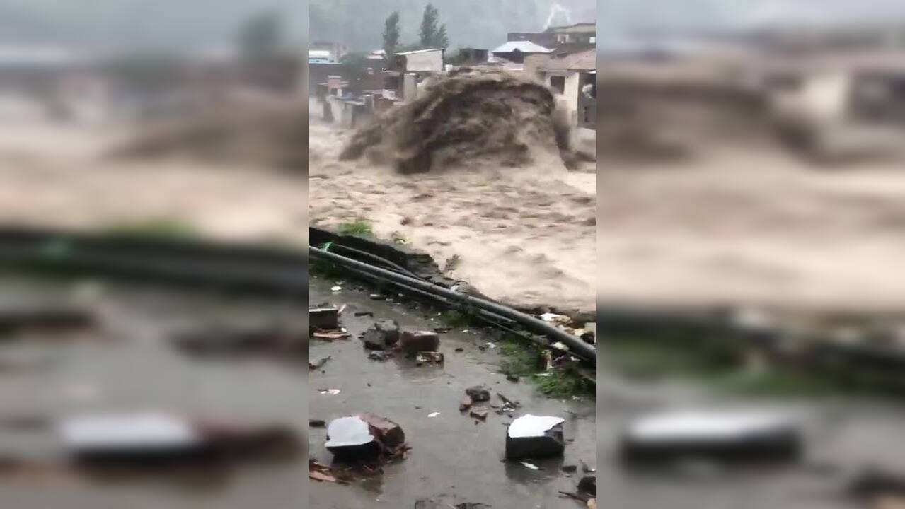 Horrifying footage of Pakistan flood captures wrath of river | Times Now