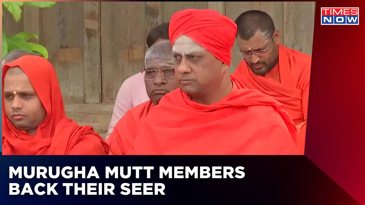 Murugha Mutt Members Hold Press Conference; Say - There Is An Attempt ...