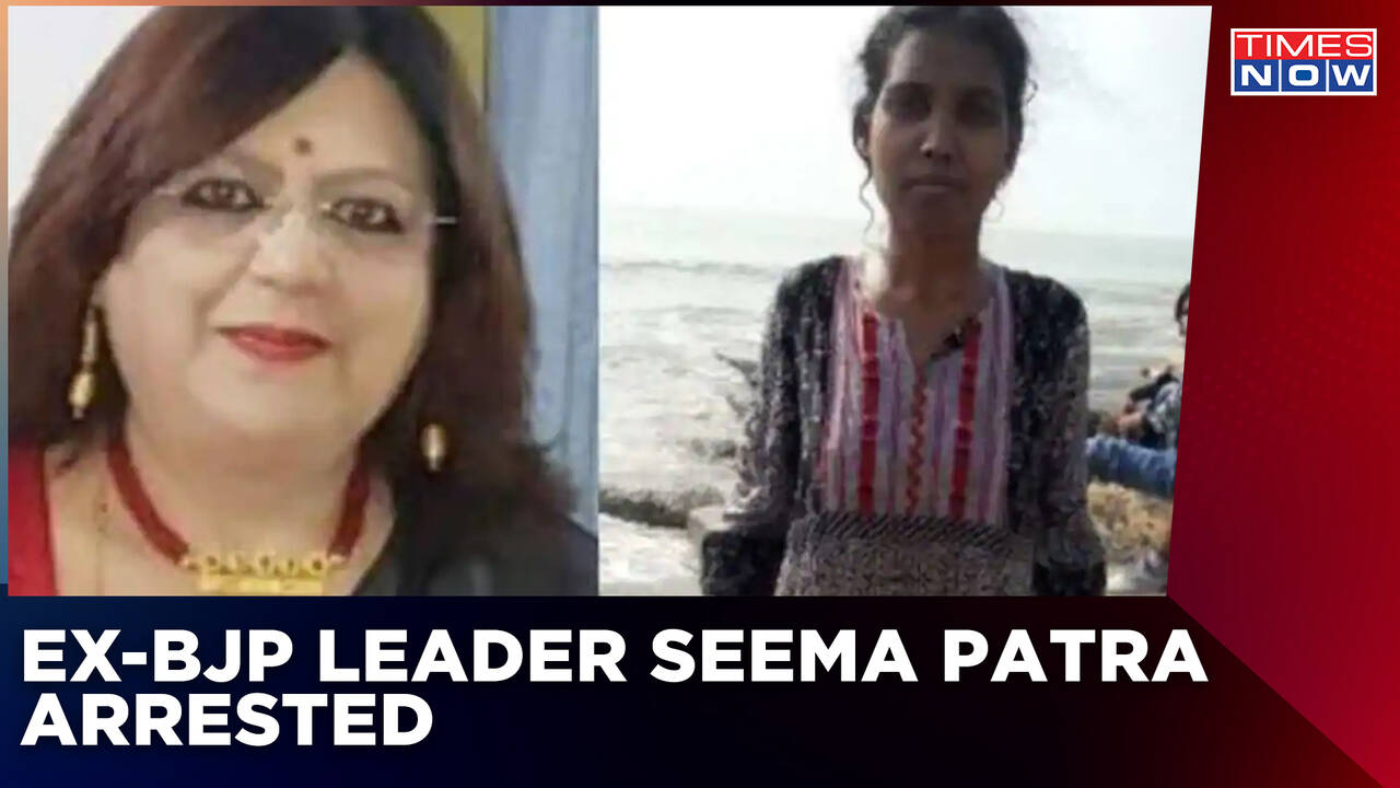 Suspended BJP leader Seema Patra arrested in Jharkhand for allegedly ...