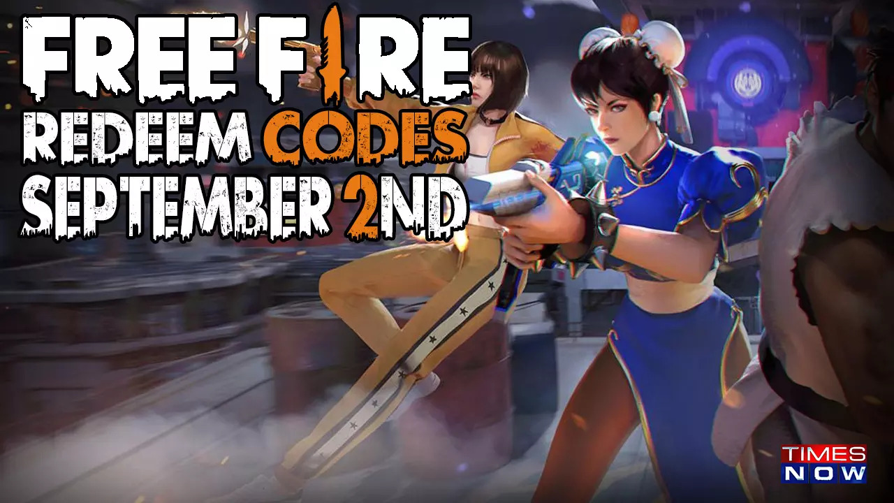 Garena Free Fire redeem codes all working for 2nd September 2022 ...