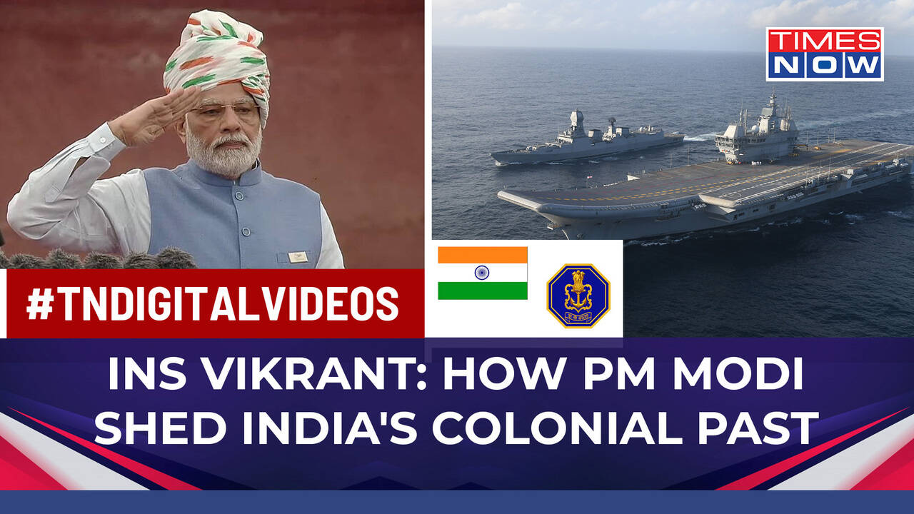 INS Vikrant Longer Than 2 Football Fields: PM Modi Inducts Largest ...