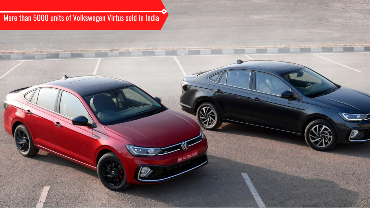 Volkswagen delivers over 5000 Virtus sedans in just 2 months | Car News ...