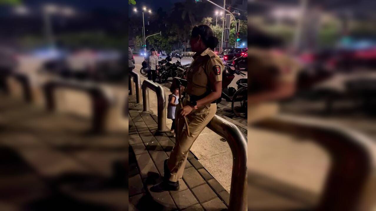 Viral Video This Exchange Between A Little Girl And A Mumbai Police