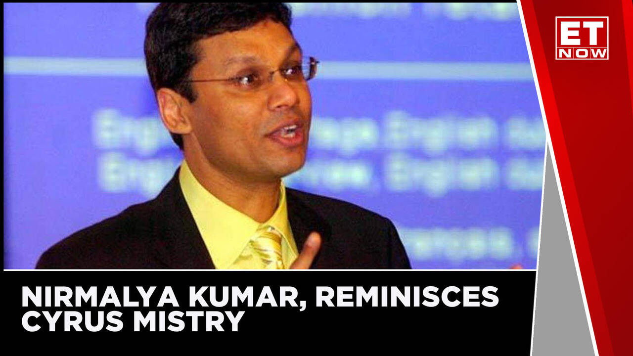 Nirmalya Kumar, Former Member of Tata Sons Reminisces Cyrus Mistry ...