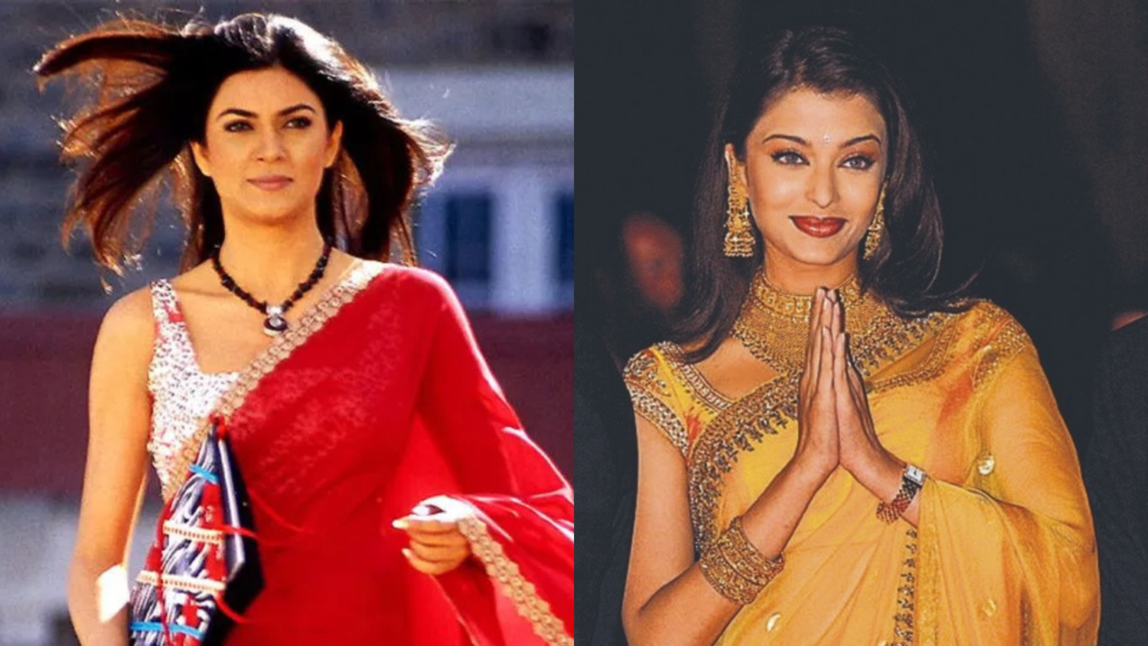 Sushmita Sen, Aishwarya Rai sarees that are perfect for a day look